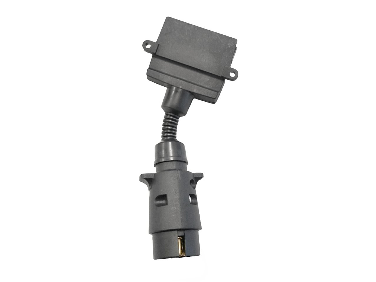 Trojan 7 Pin Round Male (Vehicle) to 7 Pin Flat Female (Trailer End ...