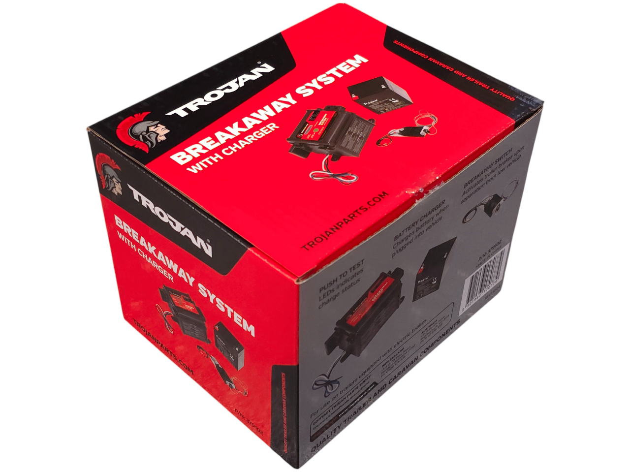 Breakaway Battery Kit - Push to Test - 5Ah- Breakaway Kits/Switches ...