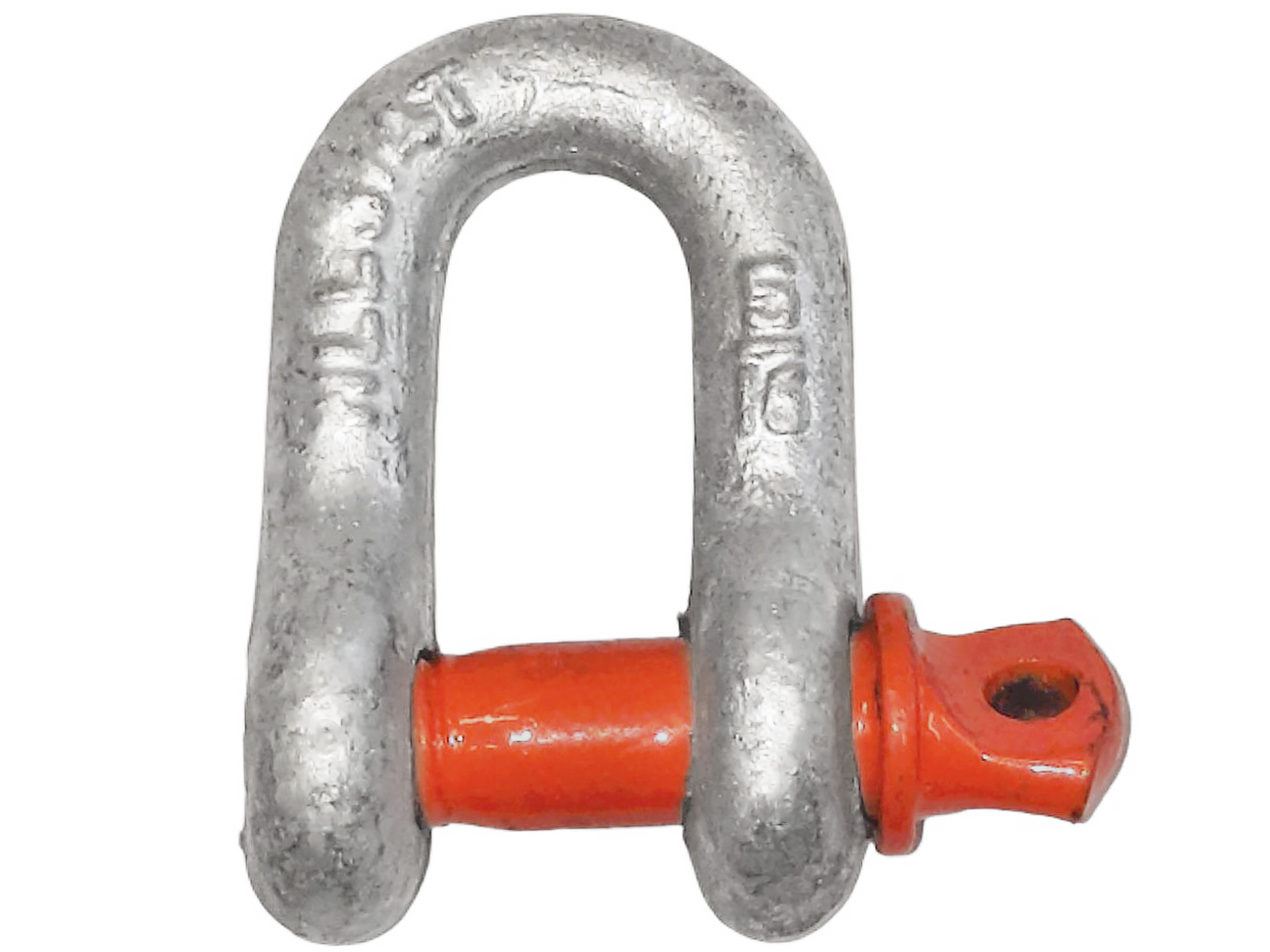 D Shackle - Galvanised D Shackle - 8mm x14mm- Trailer Safety & Security ...