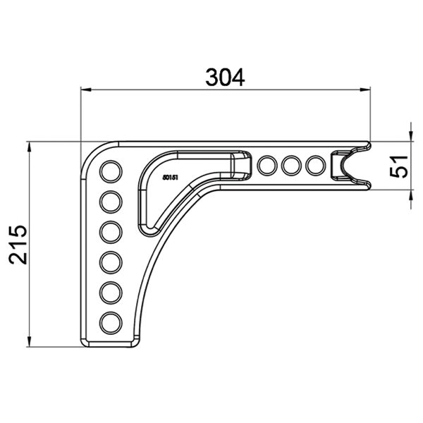 Hayman Reese - Drop Shank - 3500kg - 30mm Offset- Hayman Reese Caravan ...