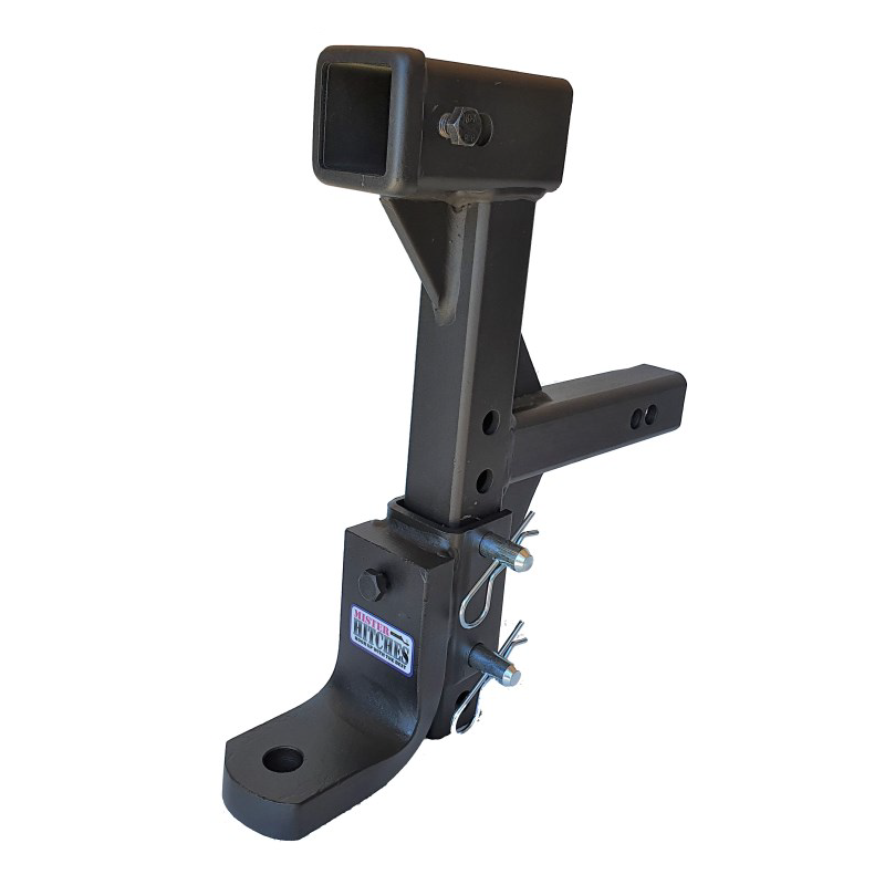 Mister Hitches - 3500kg - Adjustable Drop - High Top Receiver- Towball ...
