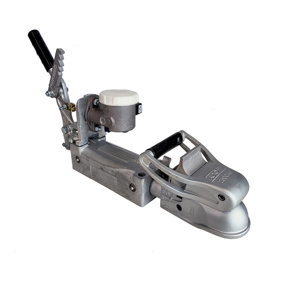 Trailparts Coupling - Hydraulic over-ride 2500kg, 1", folding handle ...