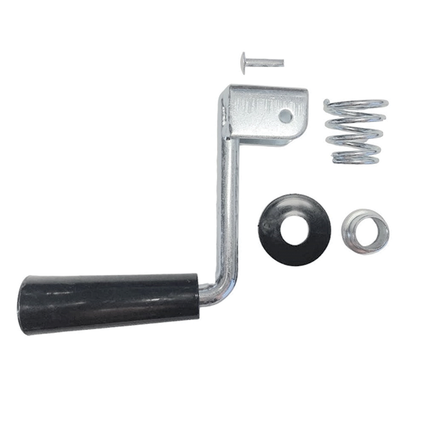 Trojan Jockey Wheel - Black Folding Handle- Handles, Clamps & Spares ...