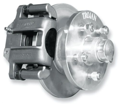 Trojan Disc Brake - Axle Kit - Integral Rotor 2000kg- Disc Brake Kits ...